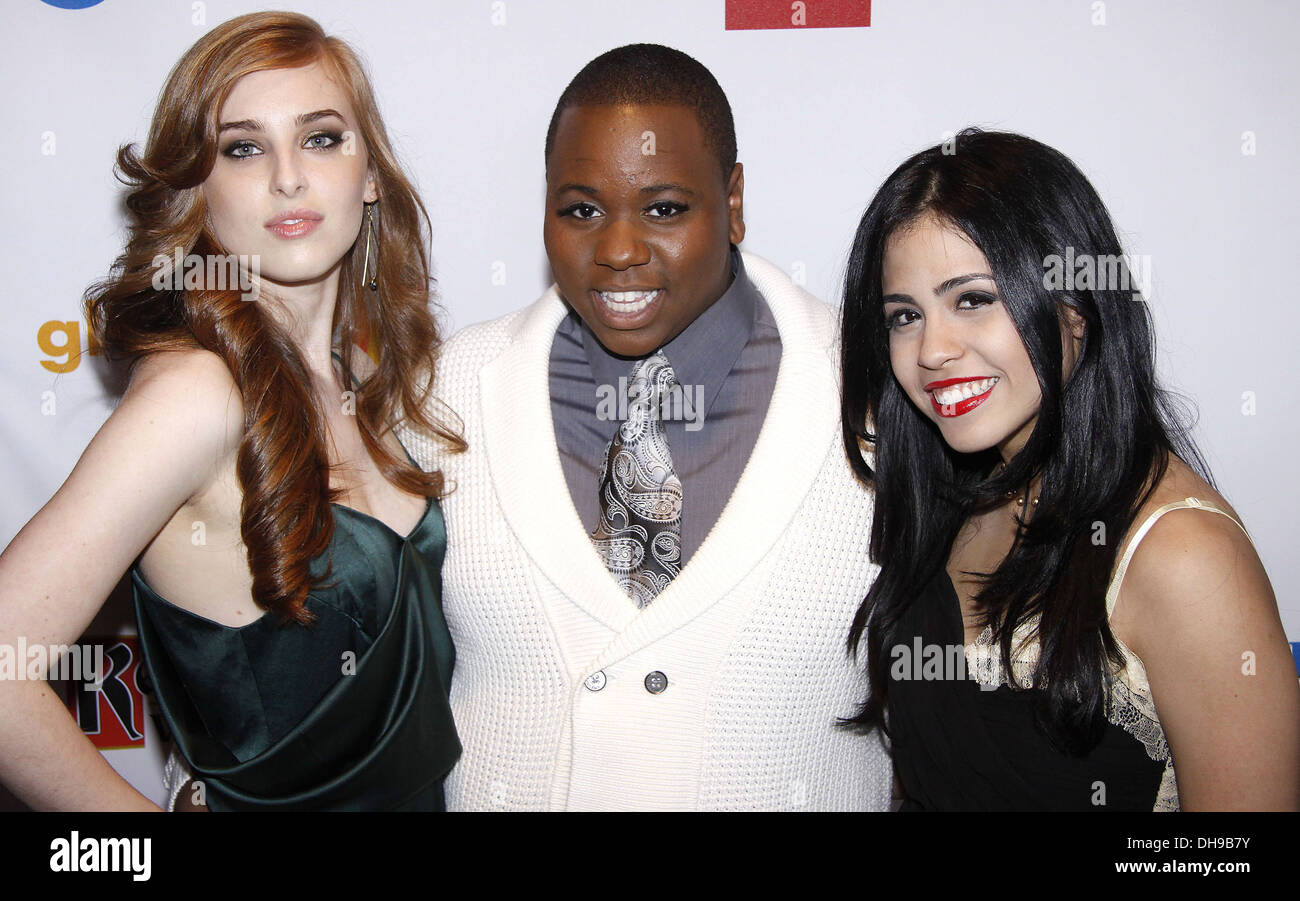 Marissa von Bleicken Alex Newell and Emily Vasquez 23rd Annual GLAAD ...