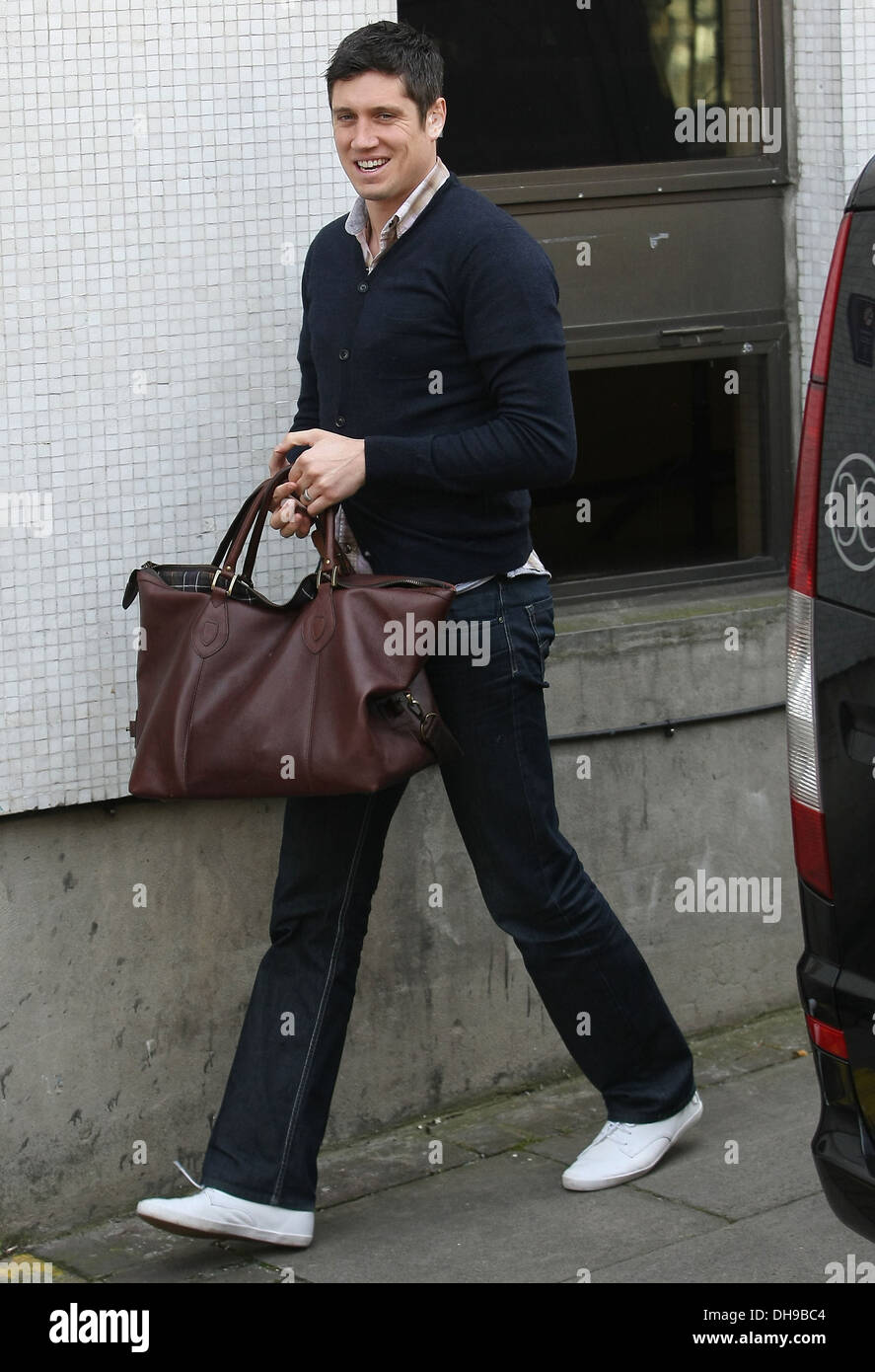 Vernon Kay at the ITV studios London, England - 30.03.12 Stock Photo ...