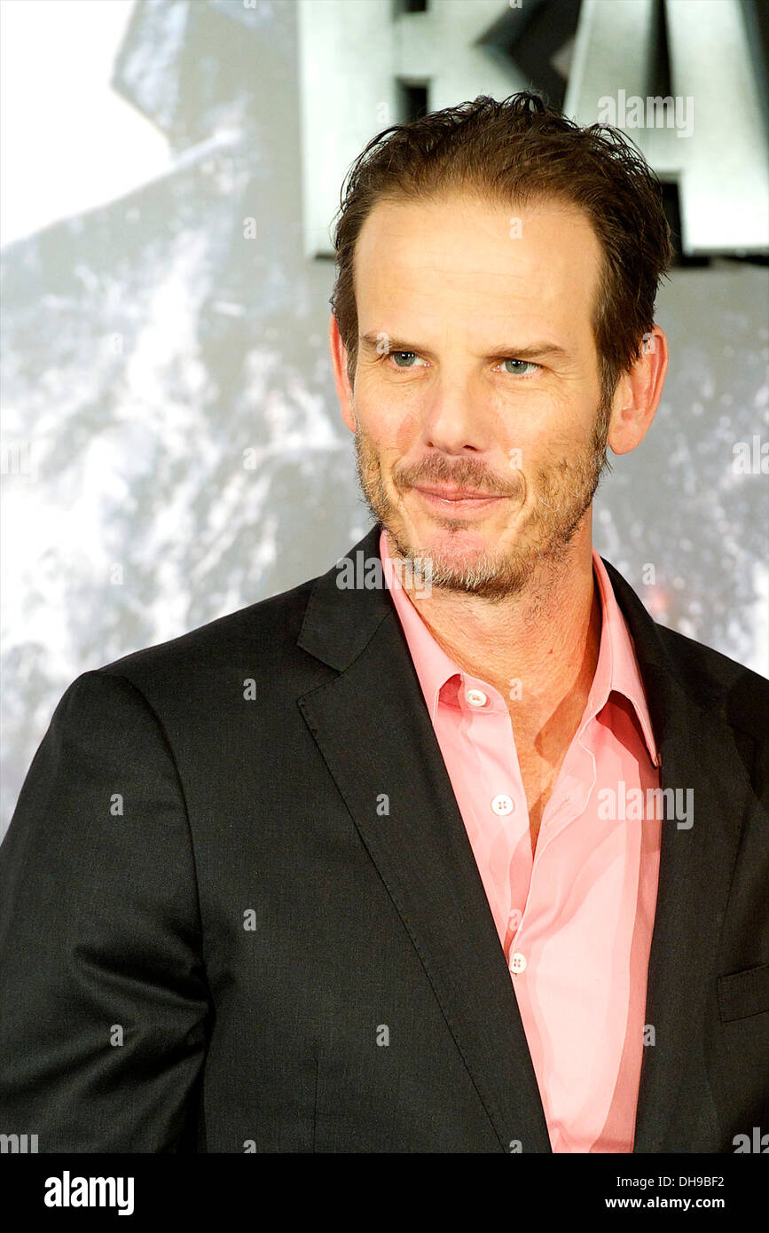 Peter Berg 'Battleship' photocall held at Villamagna Hotel Madrid Spain ...