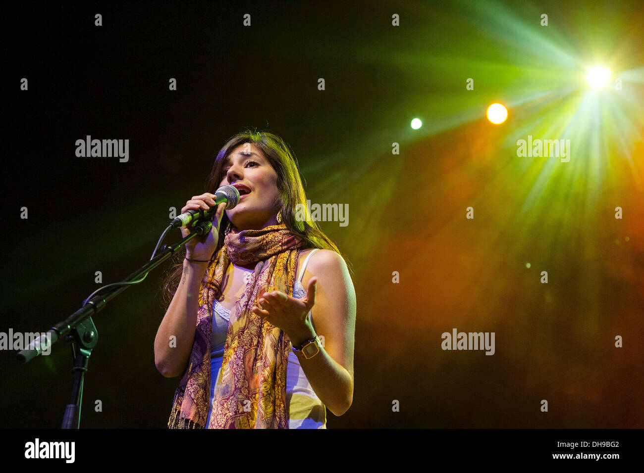 Mia Rose performing live at Coliseu dos Recreios. Lisbon, Portugal - 27 ...