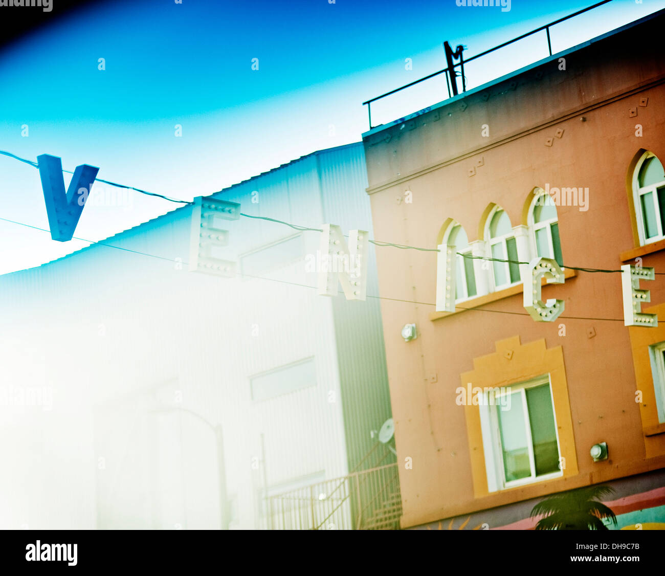 photograph of the iconic Venice sign in Venice, California Stock Photo ...