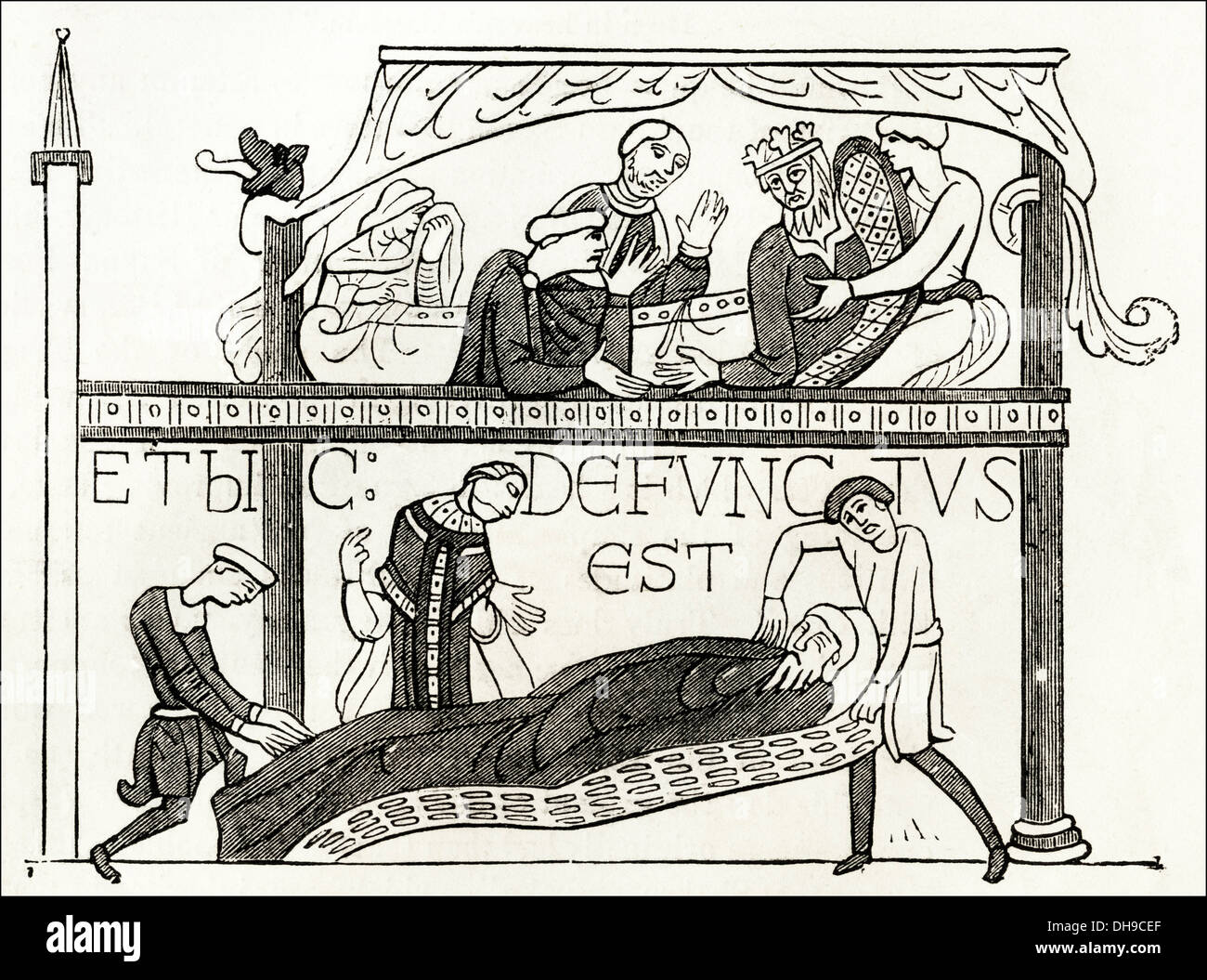 Anglo Saxon Britain. Sickness & death of Anglo-Saxon King Edward the ...