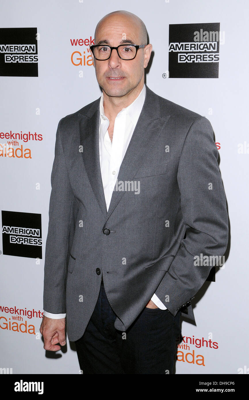 Stanley Tucci at ''Weeknights with Giada' book launch party New York ...
