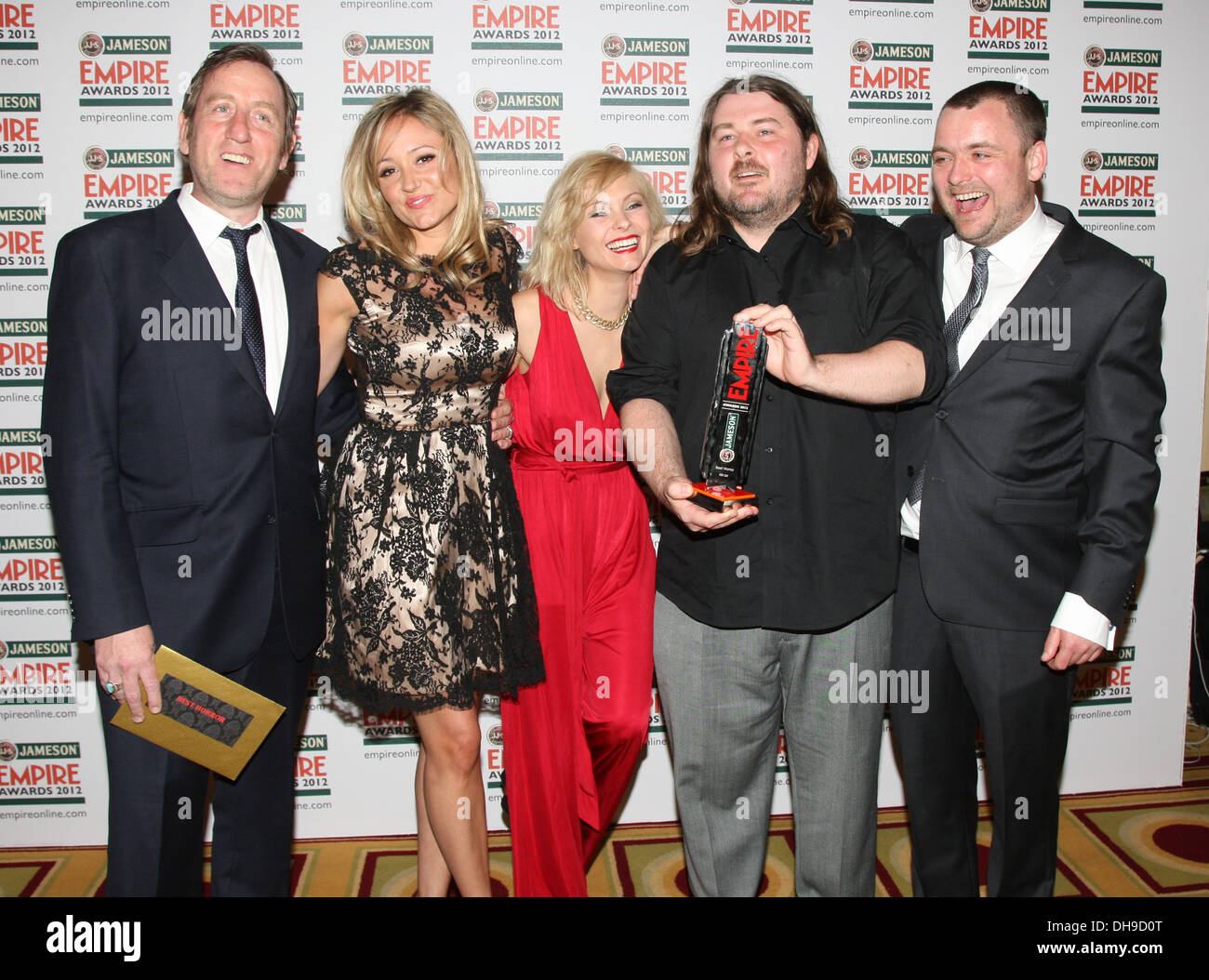 Claire Jones director Ben Wheatley and MyAnna Buring Best Horror winner ...