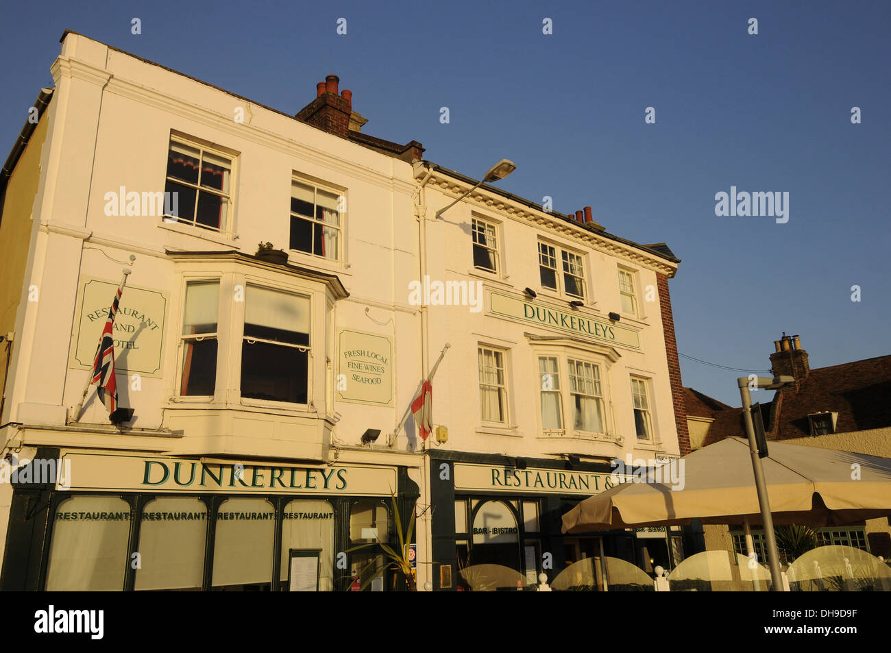 Dunkerleys restaurant hotel deal kent hi-res stock photography and ...
