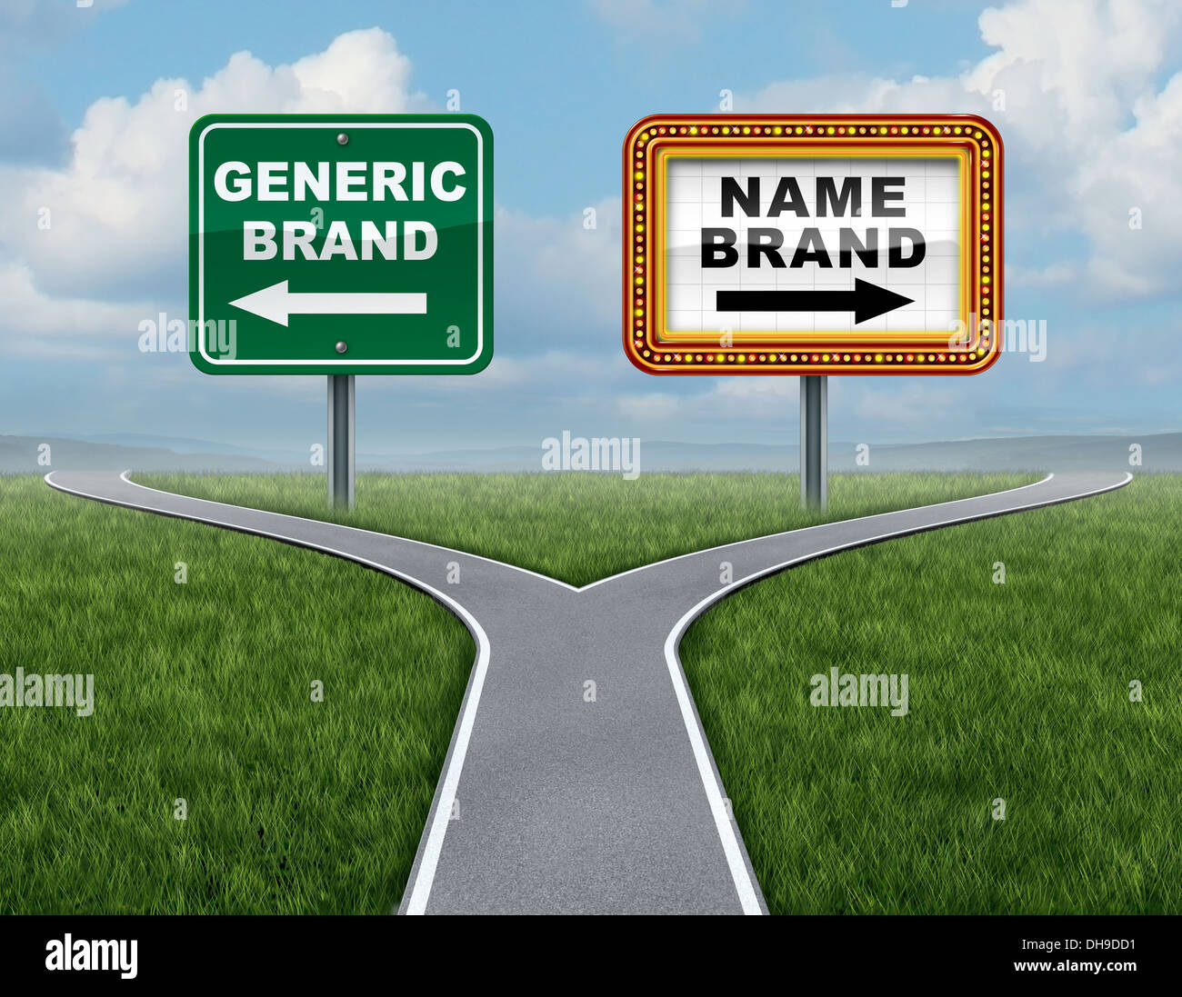 Generic brand versus brand name as a concept for marketing with two ...
