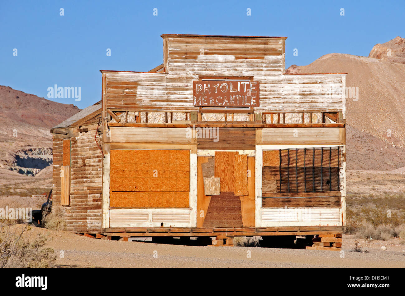 Rhyolite historic townsite hi-res stock photography and images - Alamy