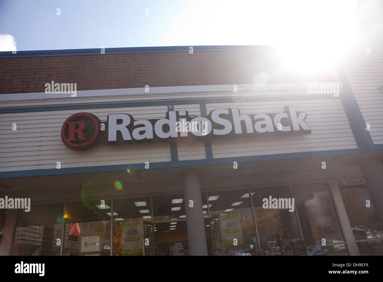 A RadioShack store is pictured in Great Barrington, Massachusetts Stock ...