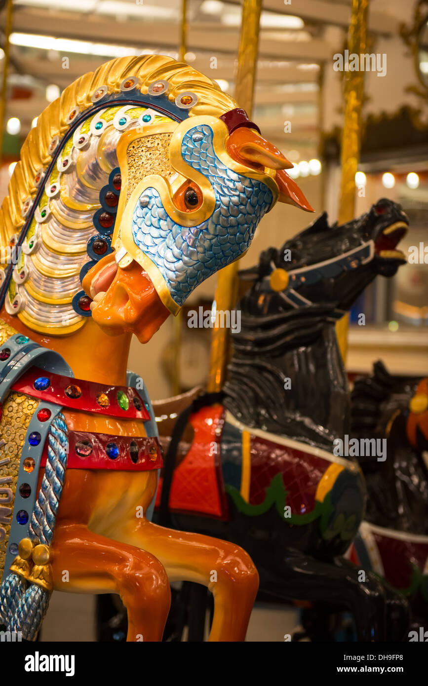 Vintage carousel horse hi-res stock photography and images - Alamy