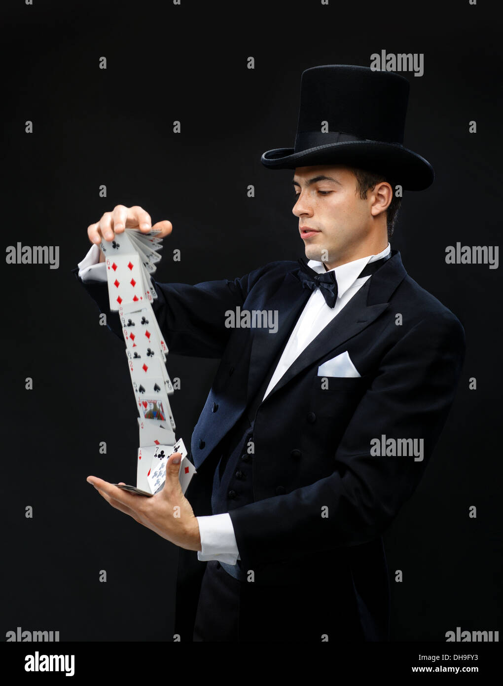 Las vegas magic trick performance hi-res stock photography and images ...