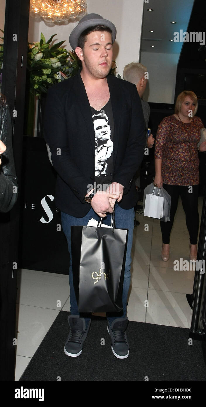 Craig Colton Jamie Stevens' salon launch party in West Kensington ...