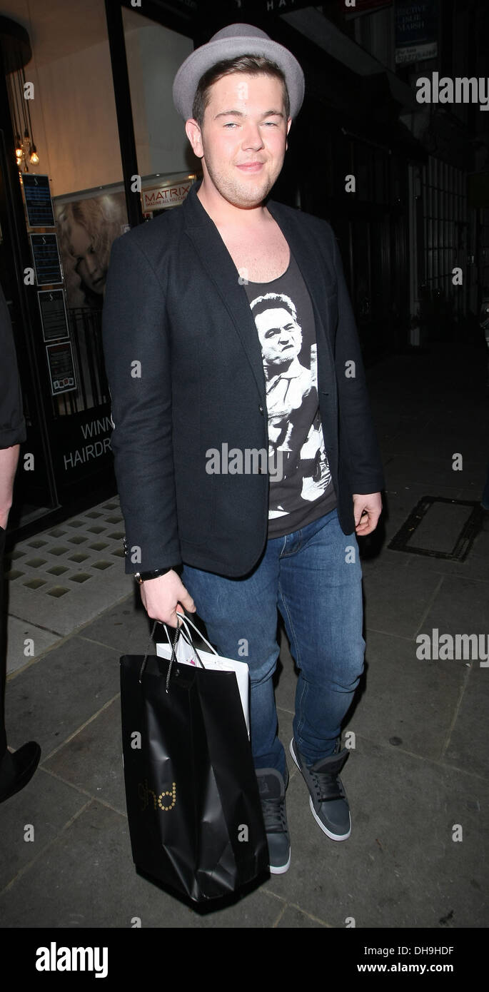 Craig Colton Jamie Stevens' salon launch party in West Kensington ...