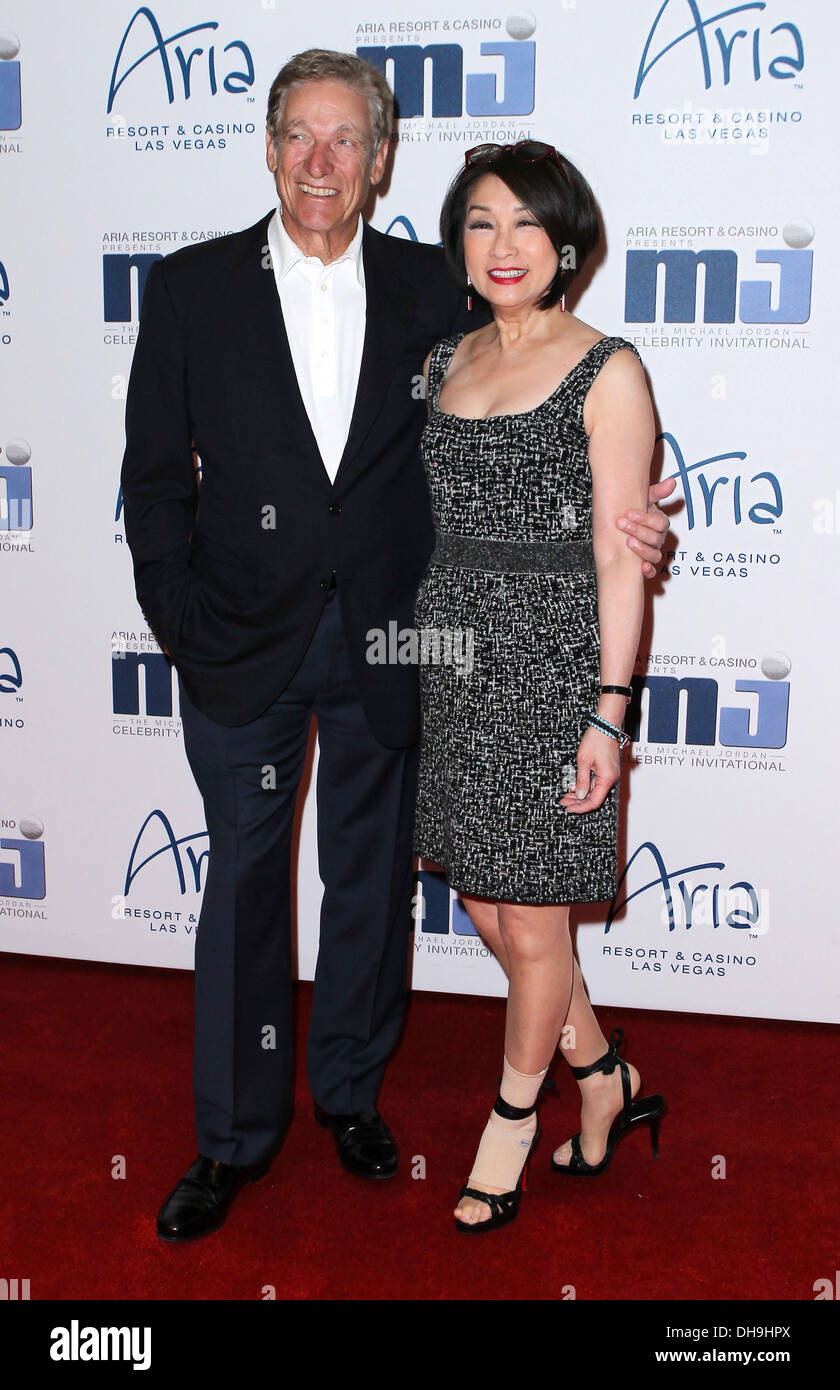 Maury Povich and Connie Chung Sports & Entertainment Stars gather for 11th Annual Michael Jordan ...