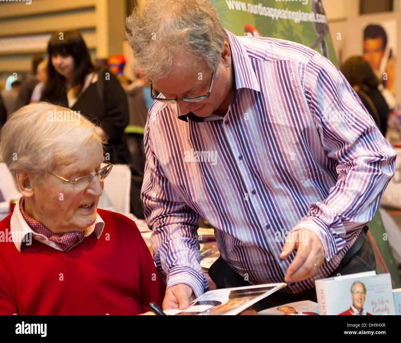 Nicholas Parsons 2012 Memorabilia Show at NEC Birmingham Birmingham ...