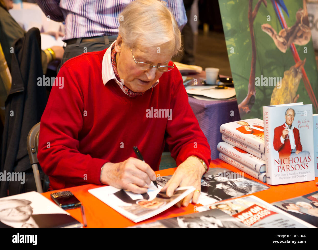 Nicholas Parsons 2012 Memorabilia Show at NEC Birmingham Birmingham ...