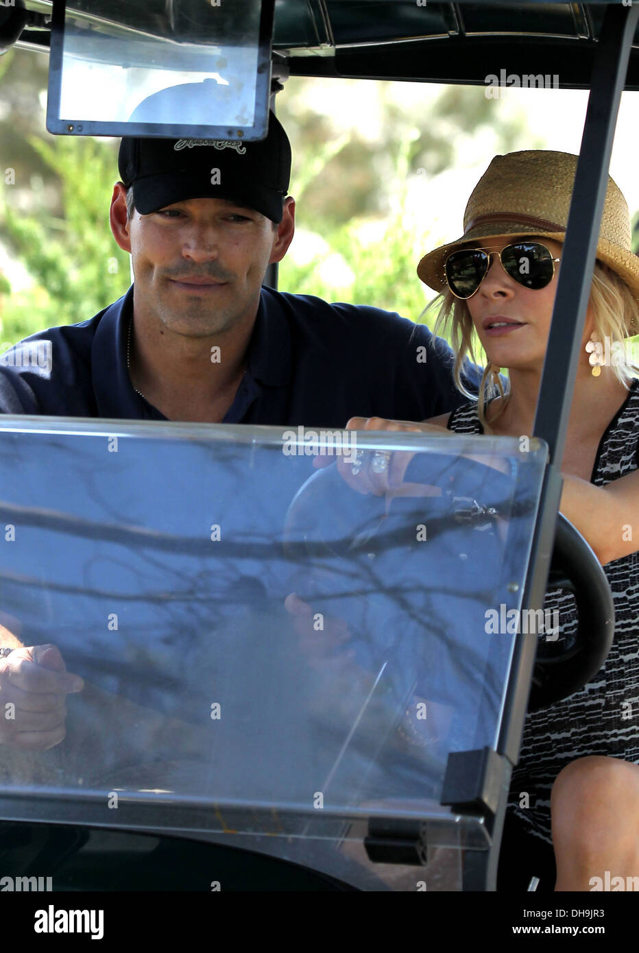 Eddie Cibrian Leann Rimes Day 3 of 11th Annual Michael Jordan Celebrity ...