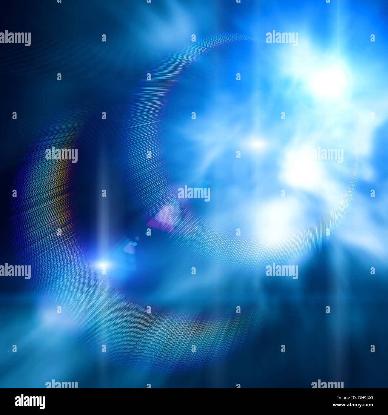Abstract lighting backgrounds with anamorph lens flare Stock Photo - Alamy