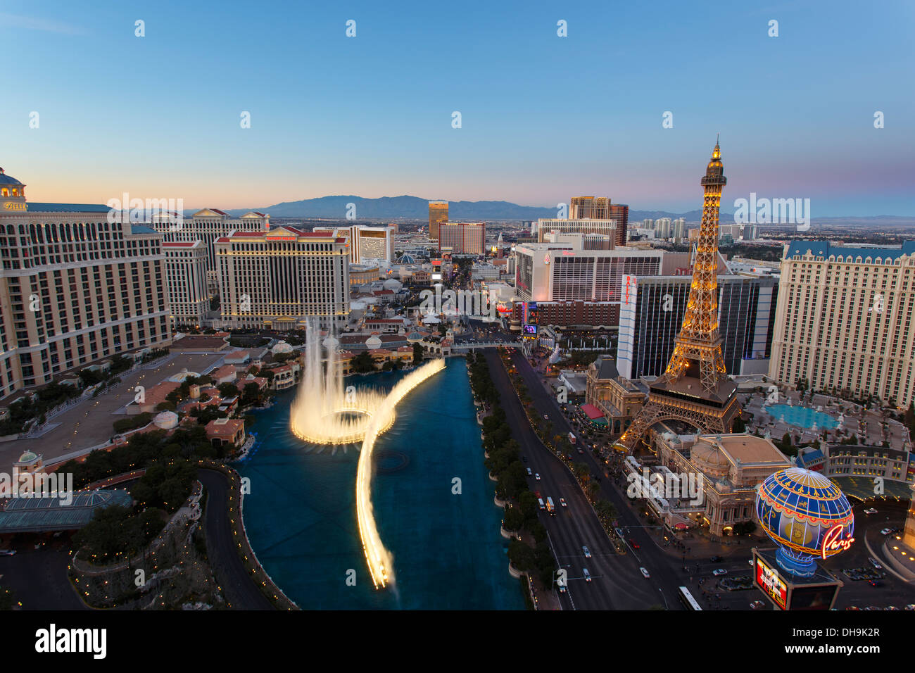 The Strip, Las Vegas, Nevada Stock Photo - Alamy