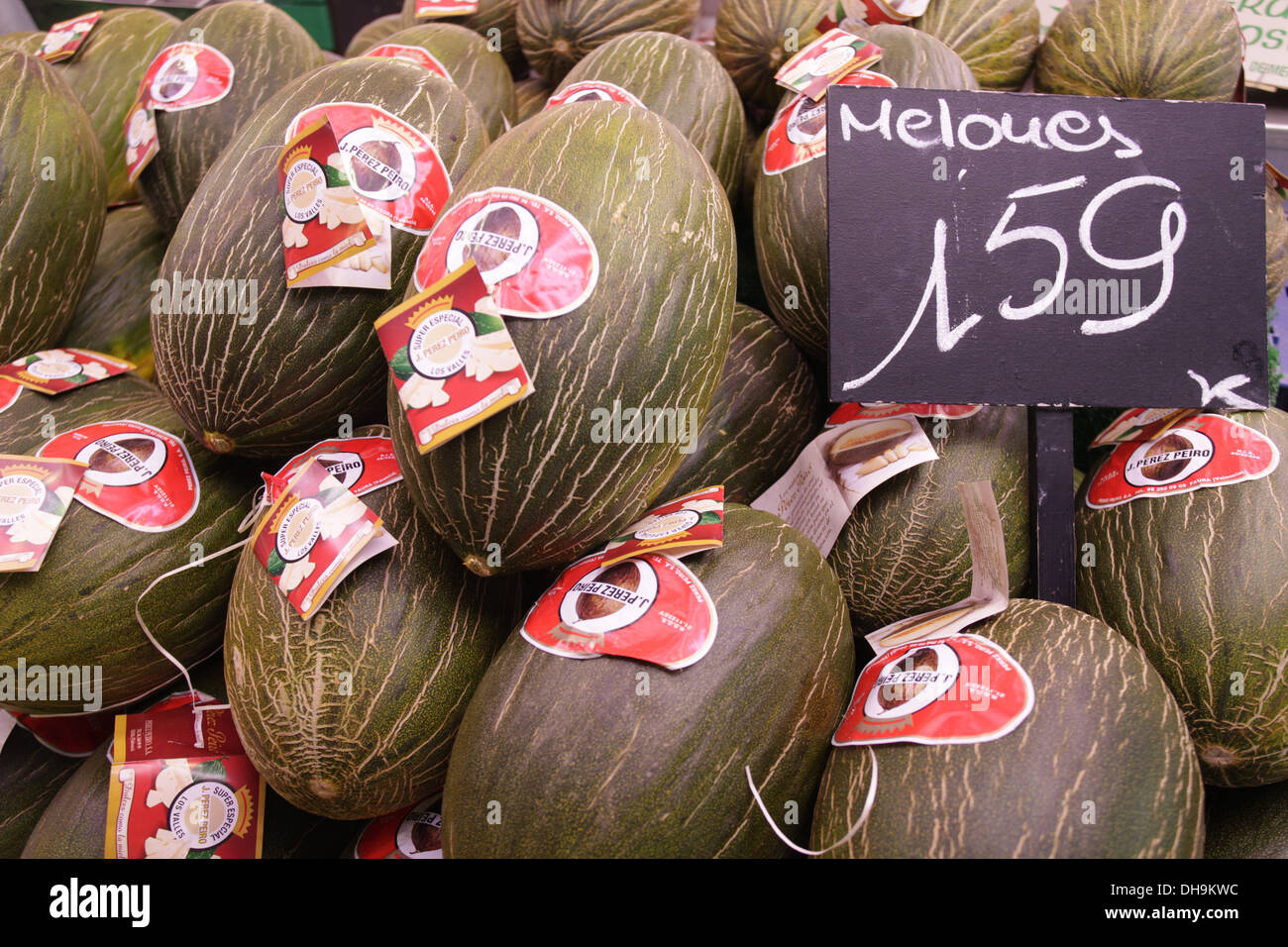 Spanish melons hi-res stock photography and images - Alamy