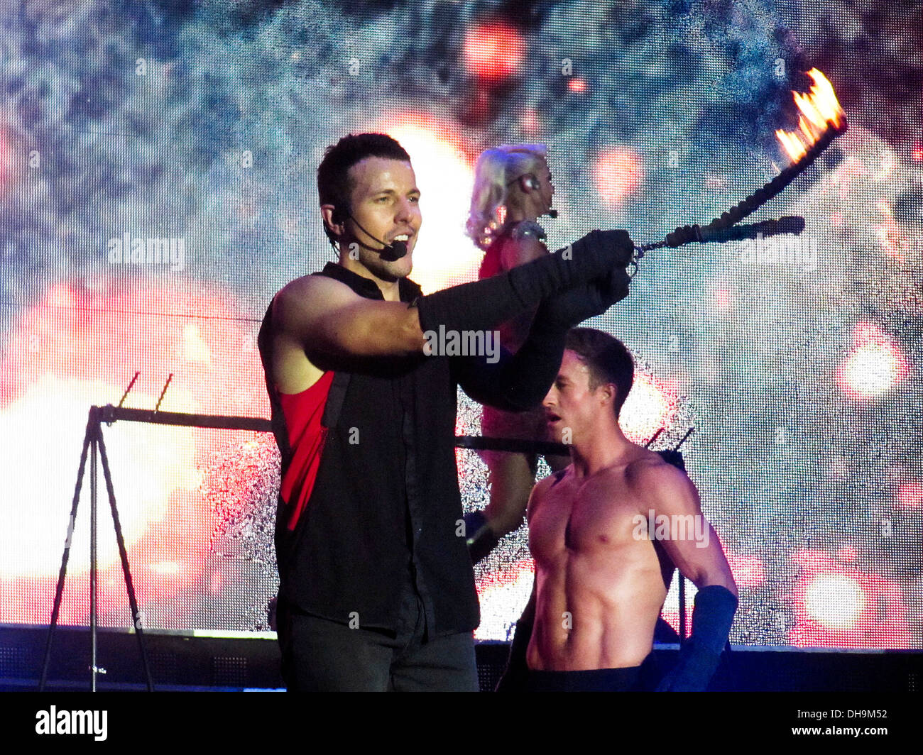 Lee Latchford-Evans of Steps - Ultimate Tour performing opening night ...