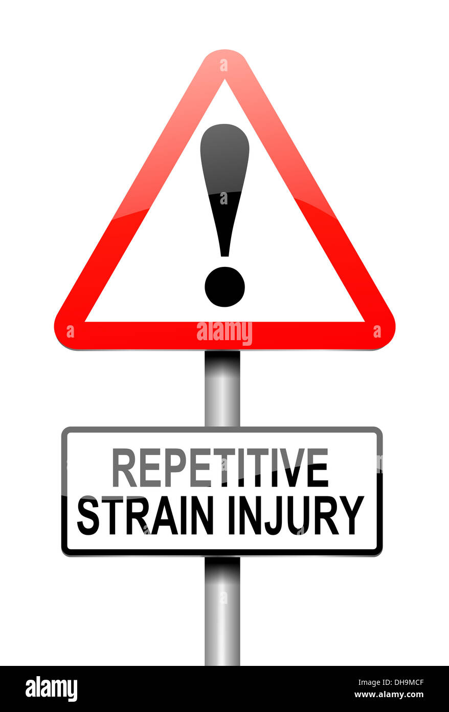 Repetitive strain injury concept Stock Photo - Alamy
