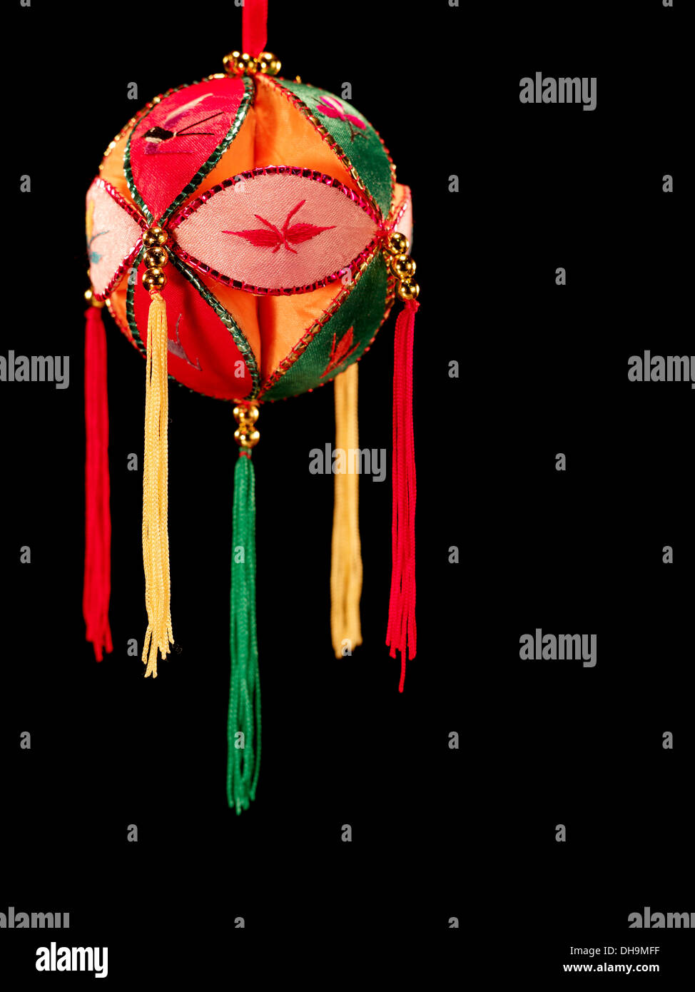 Colorful silk ball Stock Photo - Alamy