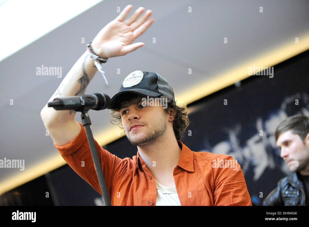 Jay McGuiness 'The Wanted' acoustic performance & autograph session at ...