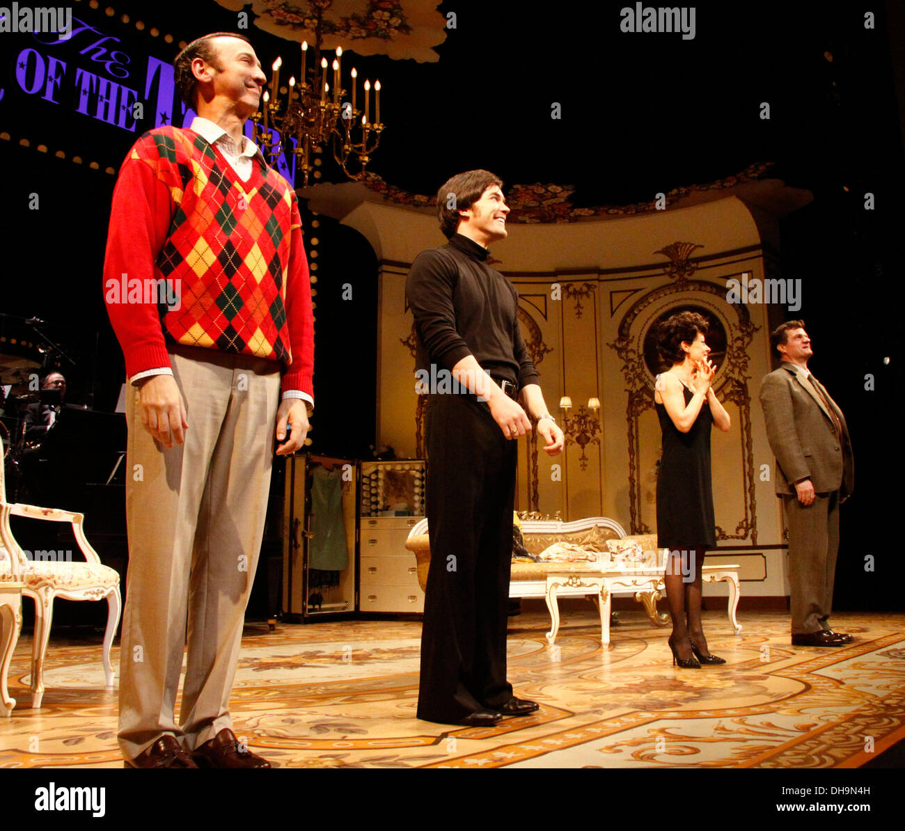 Jay Russell Tom Pelphrey Tracie Bennett and Michael Cumpsty Broadway ...