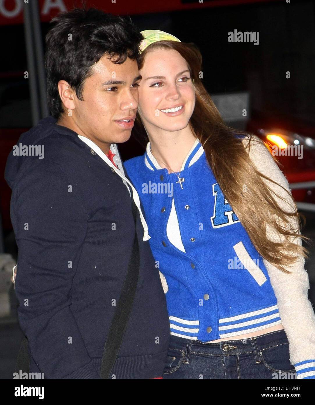 Lana Del Rey arriving at Staples Center to watch Los Angeles Lakers ...