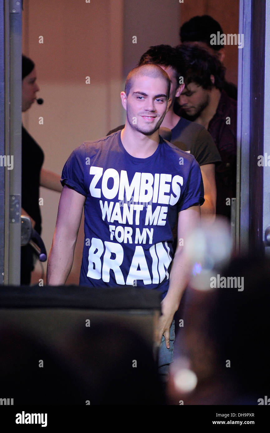 Max George 'The Wanted' visits MuchMusic's NEW.MUSIC.LIVE promoting ...