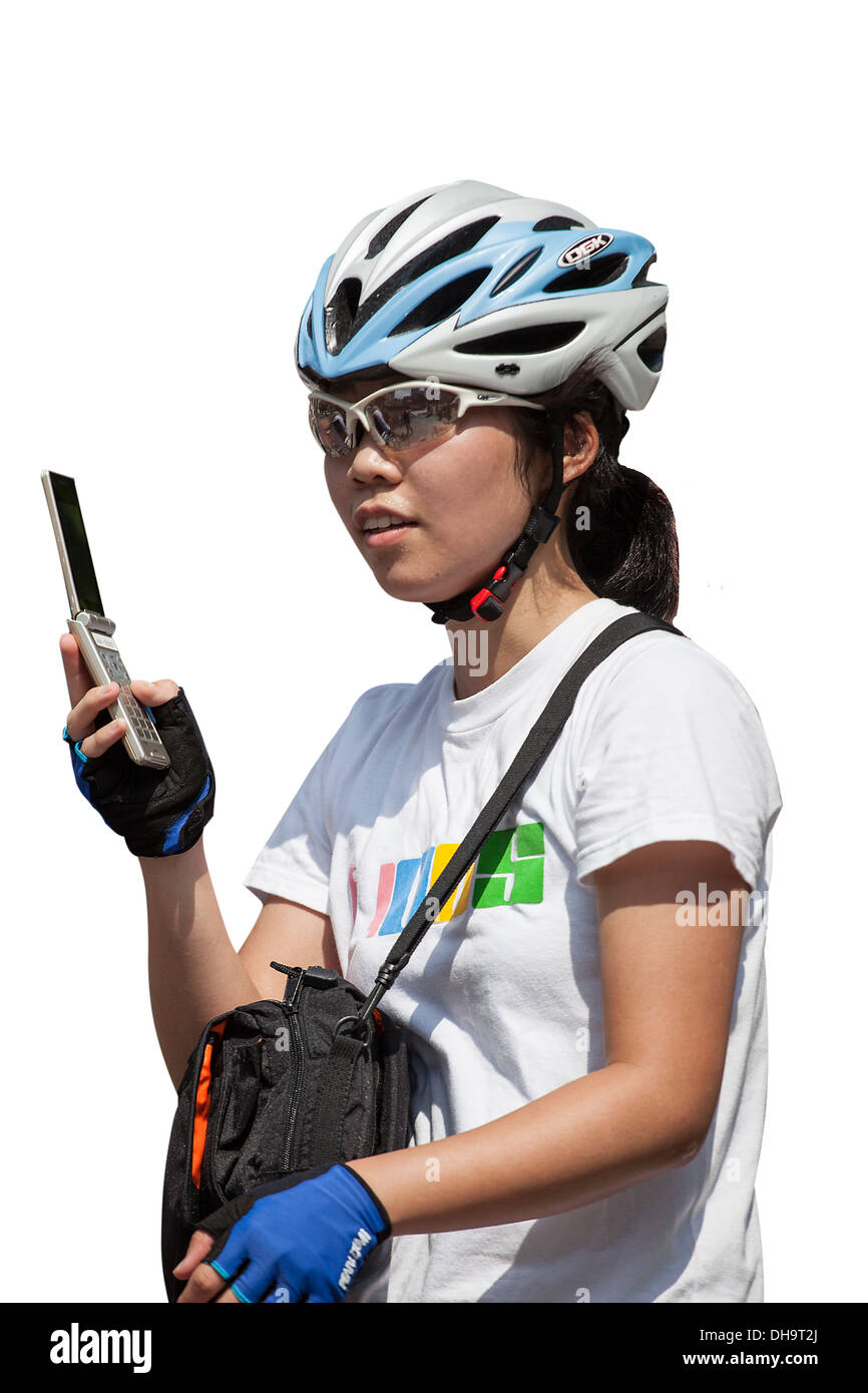 Beautiful japanese lady using hi-res stock photography and images - Alamy