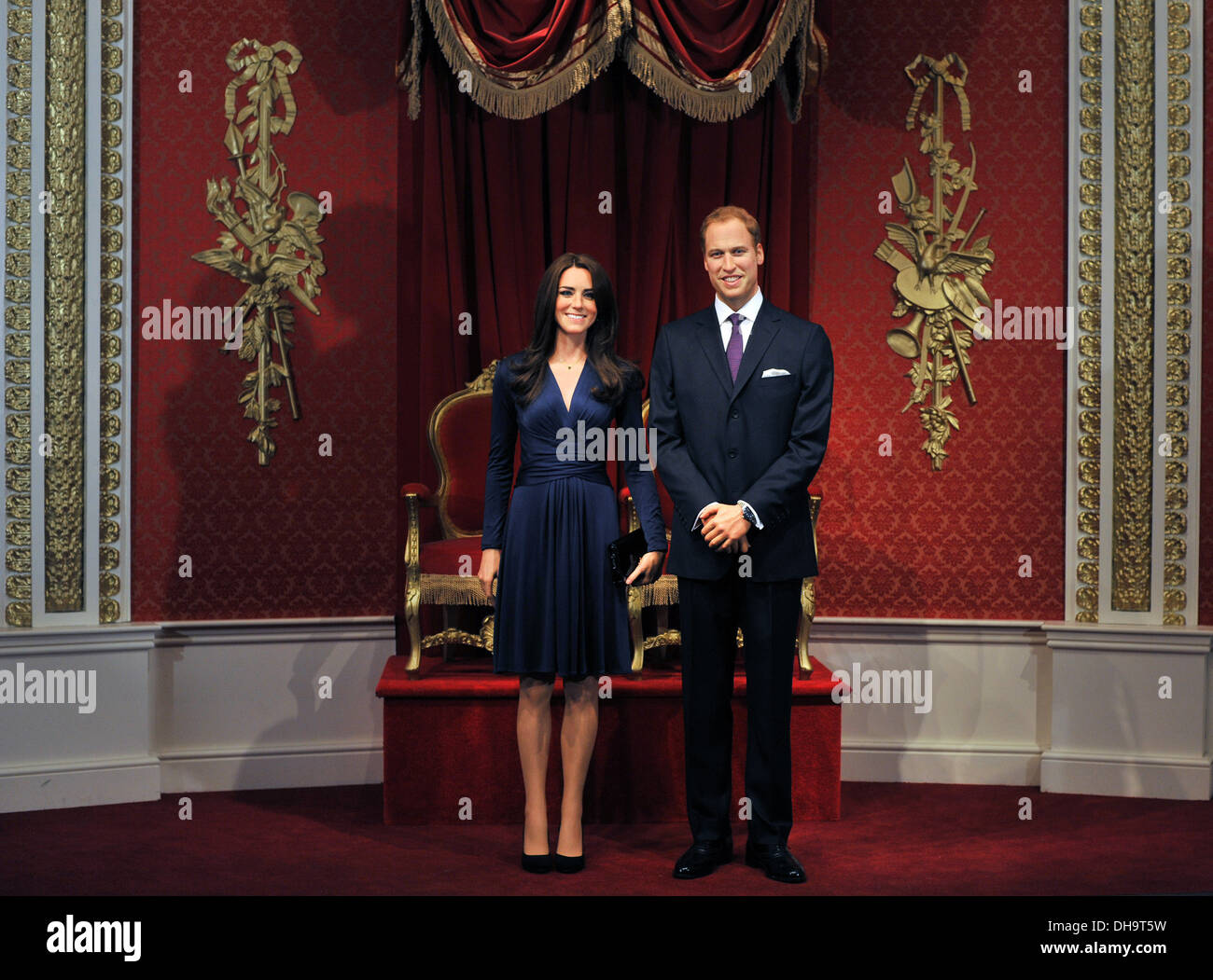 Madame Tussauds London reveals new wax figures of Prince William and ...