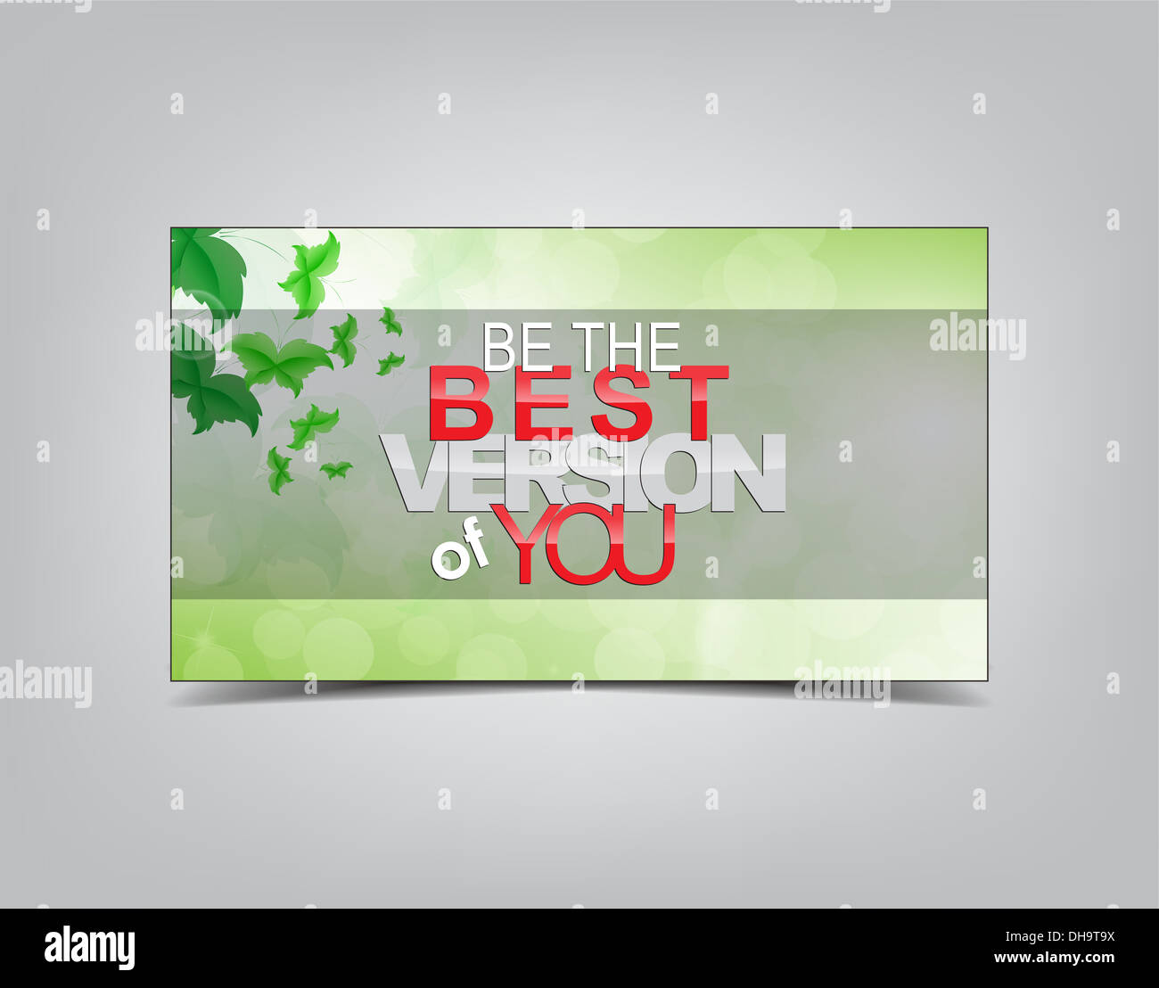 Be the best version of you. Motivational background. Typography poster ...