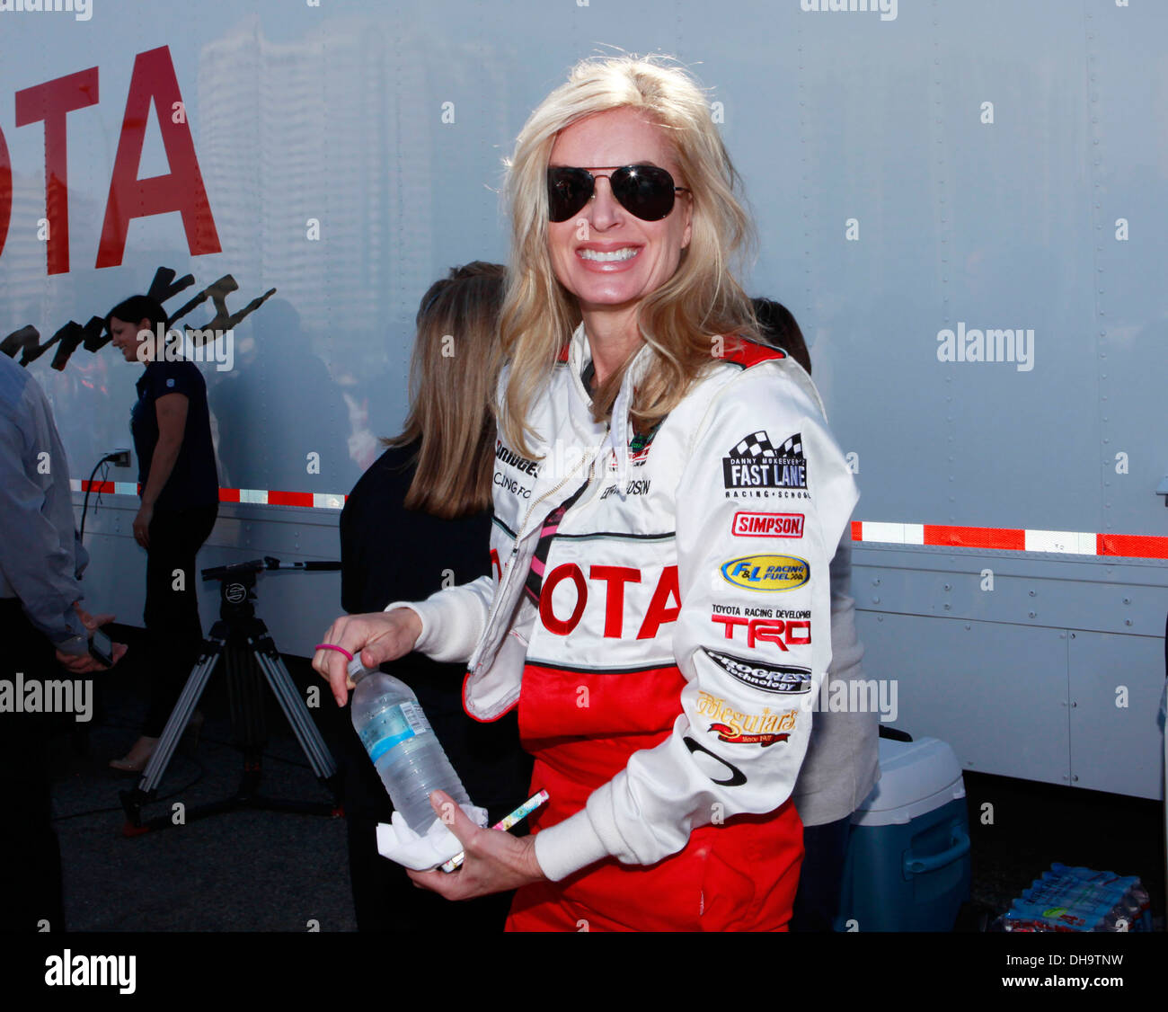 Eileen Davidson 36th Annual Toyota Pro/Celebrity Race - Press Practice ...