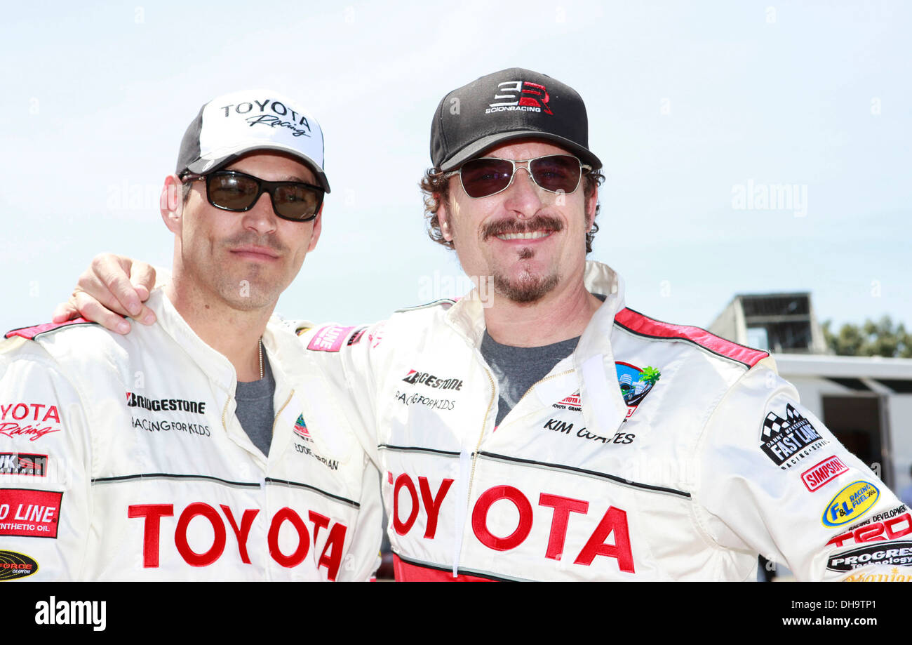 Eddie Cibrian Kim Coates 36th Annual Toyota Pro/Celebrity Race - Press ...