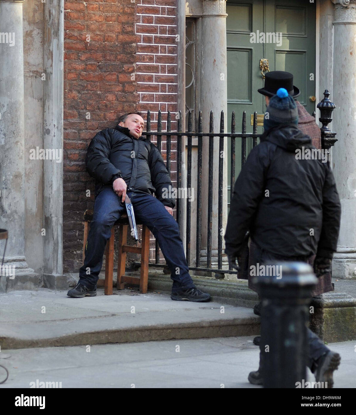 Atmosphere Filming of BBC's new drama 'Ripper Street' on streets of ...