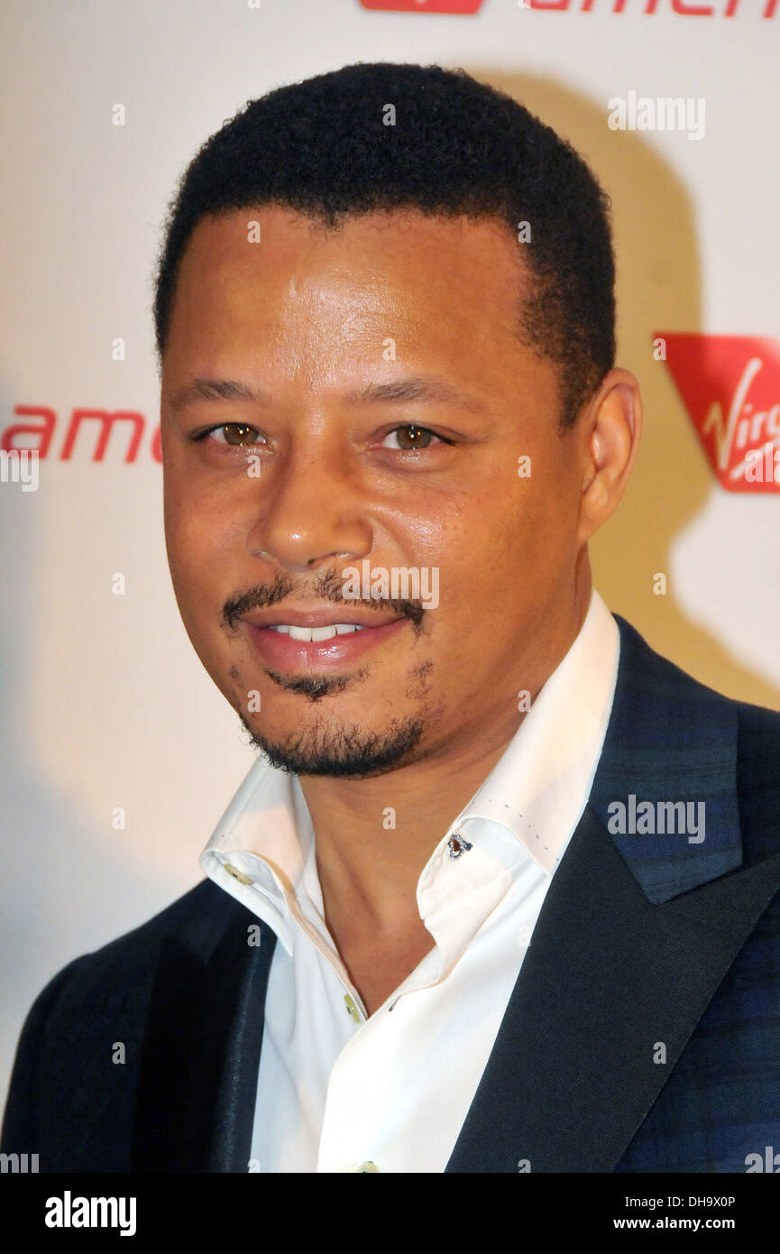 Terrence Howard attends a party to celebrate Virgin America's first ...