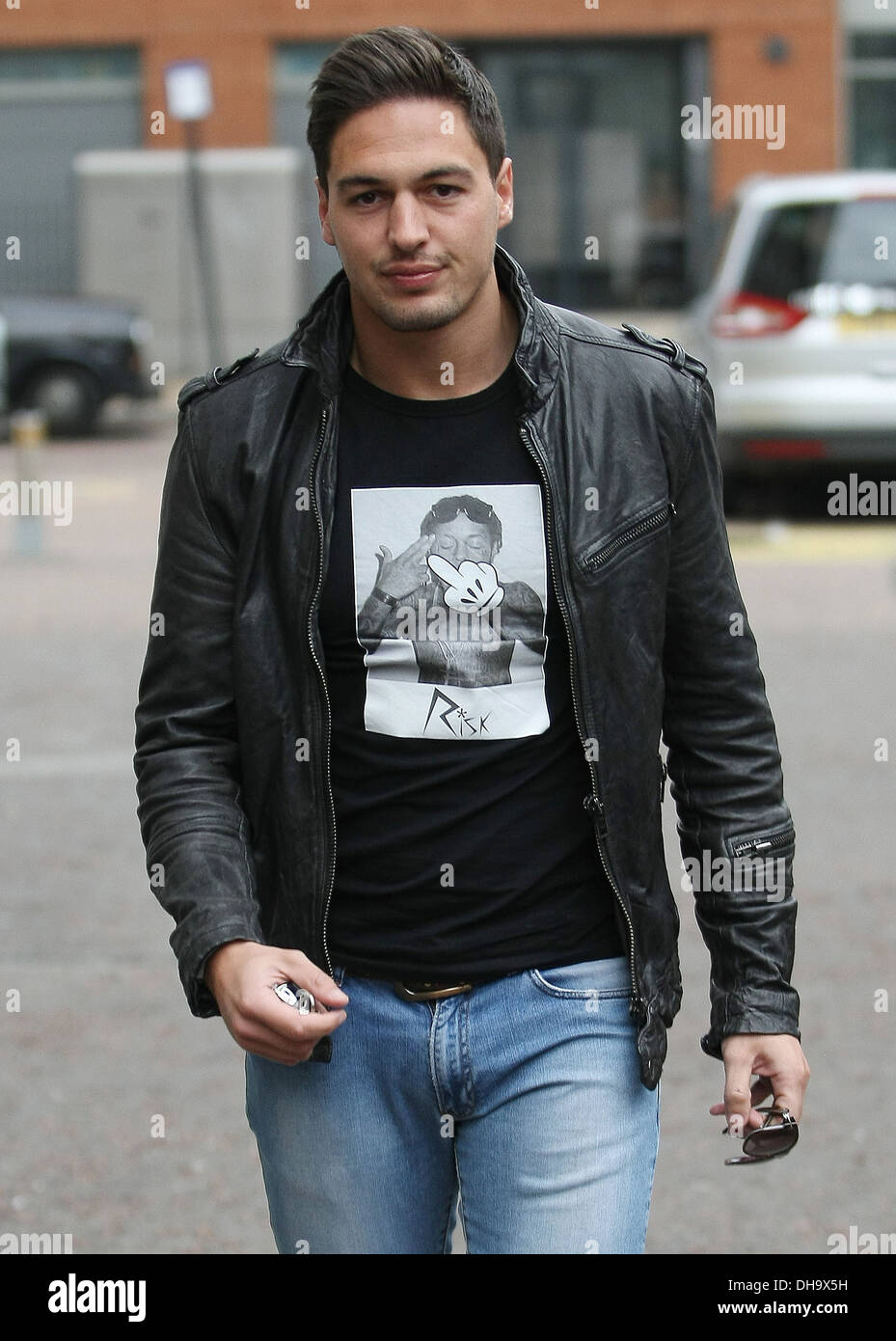 Mario Falcone from The Only Way is Essex at the ITV studios London ...