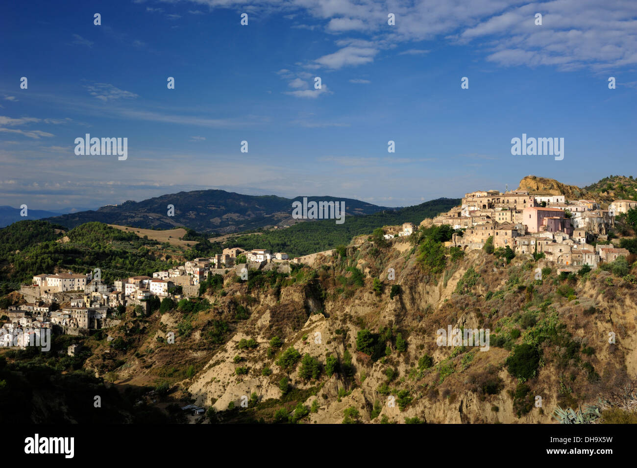 Italy, Basilicata, Tursi, the ancient Arab village called Rabatana ...