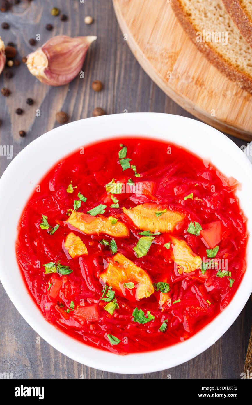 Red borsch hi-res stock photography and images - Alamy
