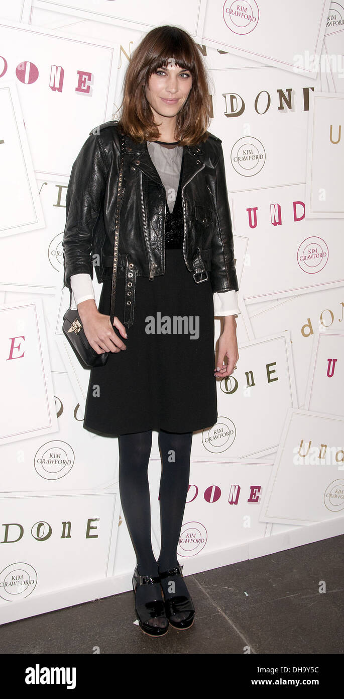 Alexa Chung at Kim Crawford Wines and Miles Aldridge art event held at ...