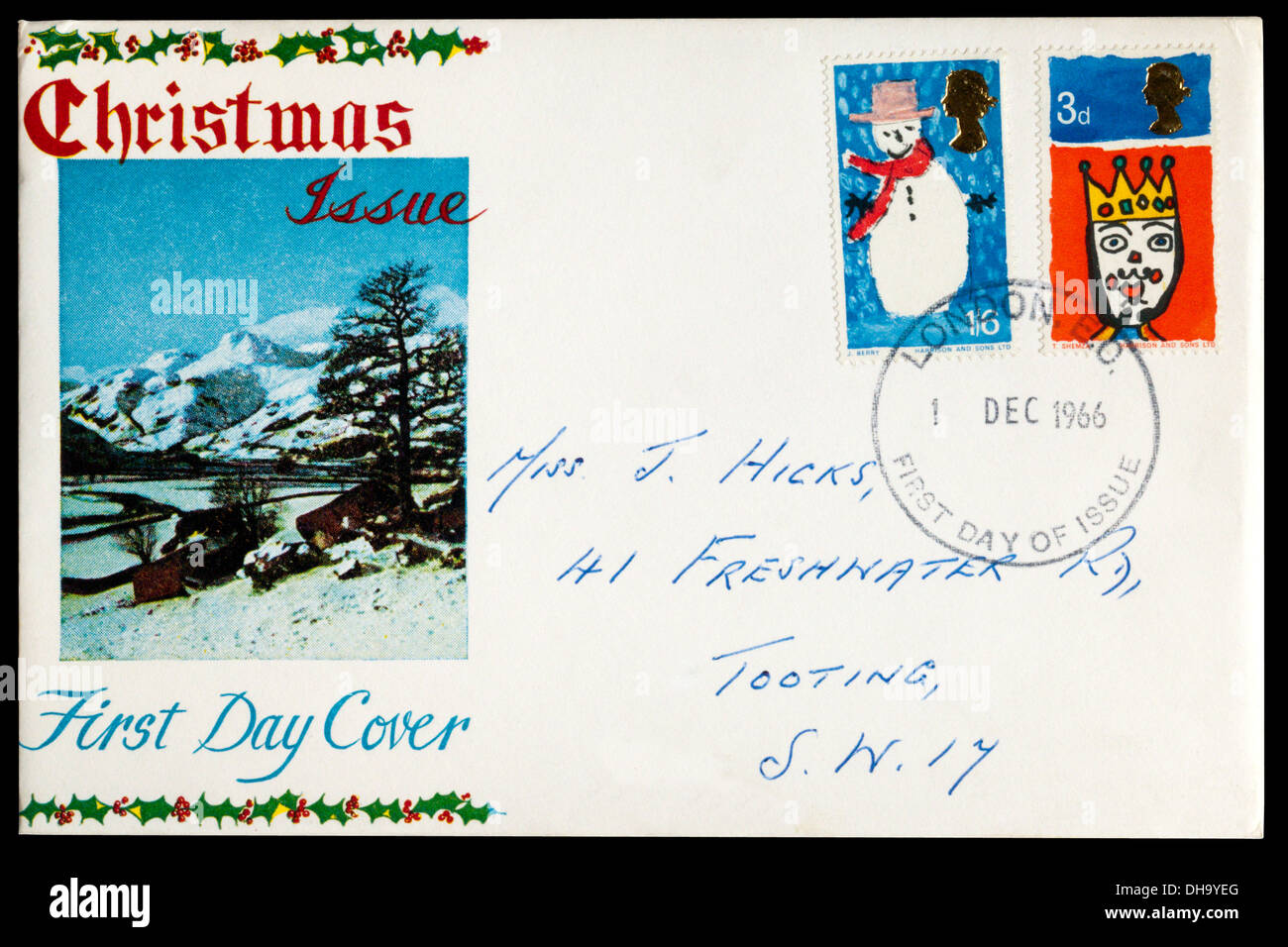 Royal mail first day cover stamps hi-res stock photography and images ...