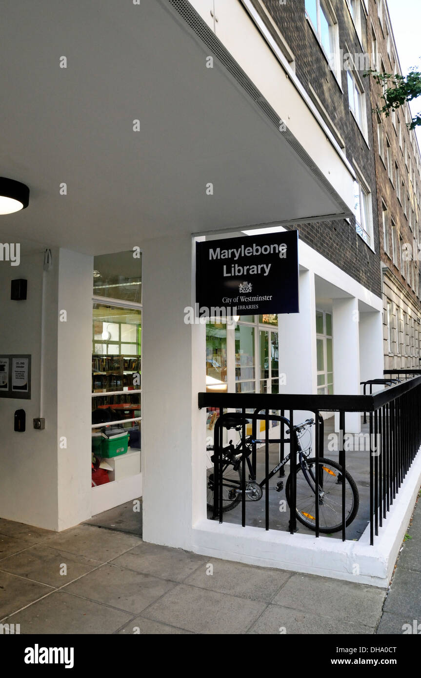 Marylebone library hi-res stock photography and images - Alamy