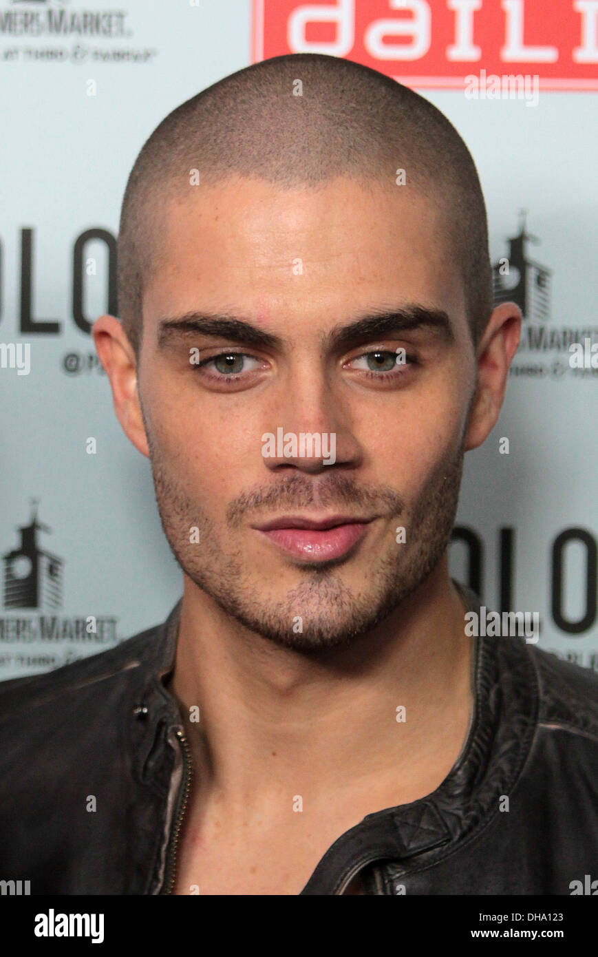 Max George of Wanted arriving at Grand Opening Of Robert Earl's Planet ...
