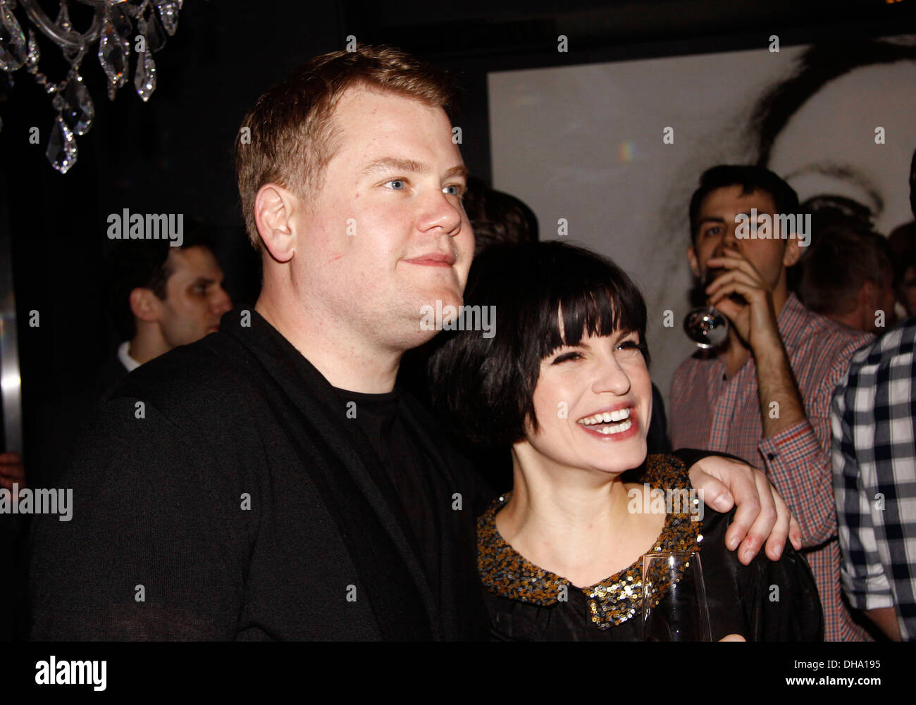 James Corden and Jemima Rooper Party celebrating first Broadway preview ...