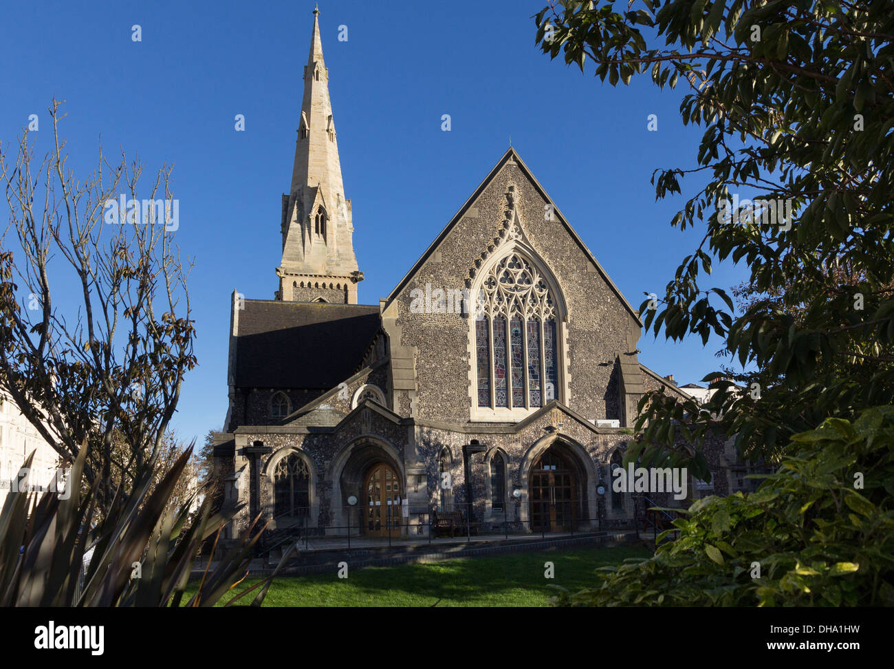 At the rear of St Johns church in Hove is the St Johns Centre and cafe ...