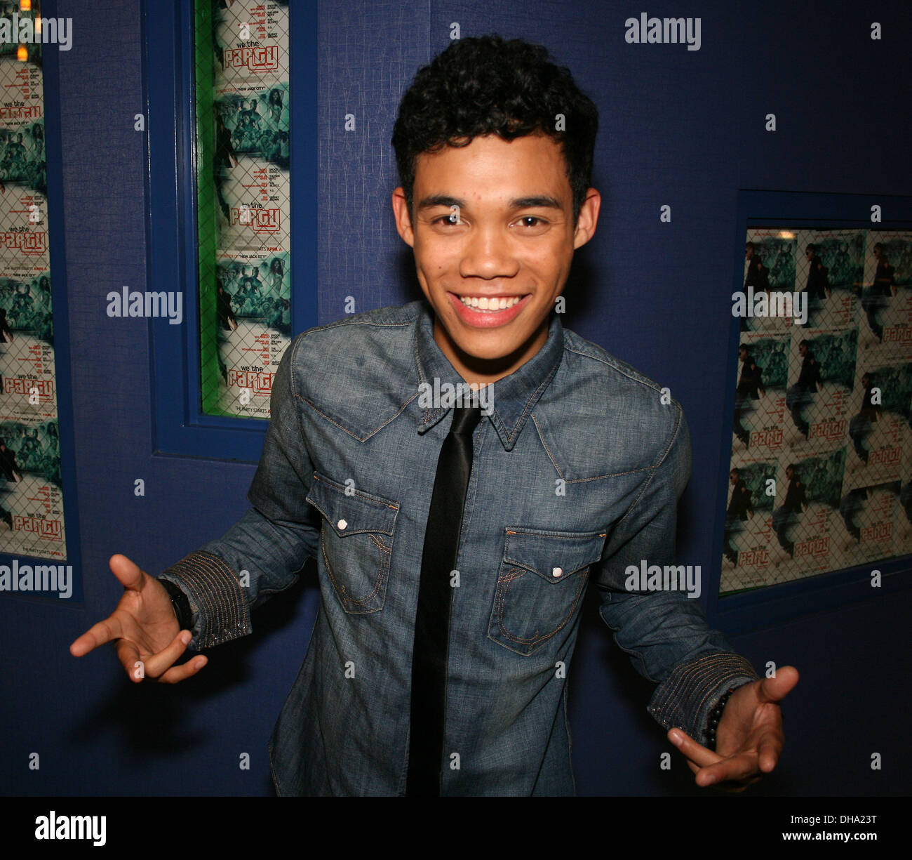 Roshon Fegan 'We Party' premiere at Rave Cinemas in Baldwin Hills Los ...