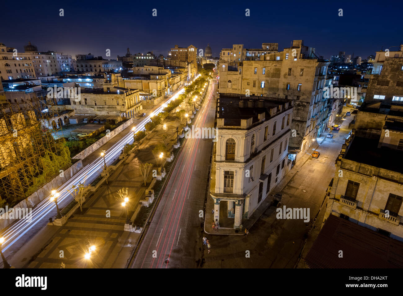 Night in Havana Stock Photo - Alamy