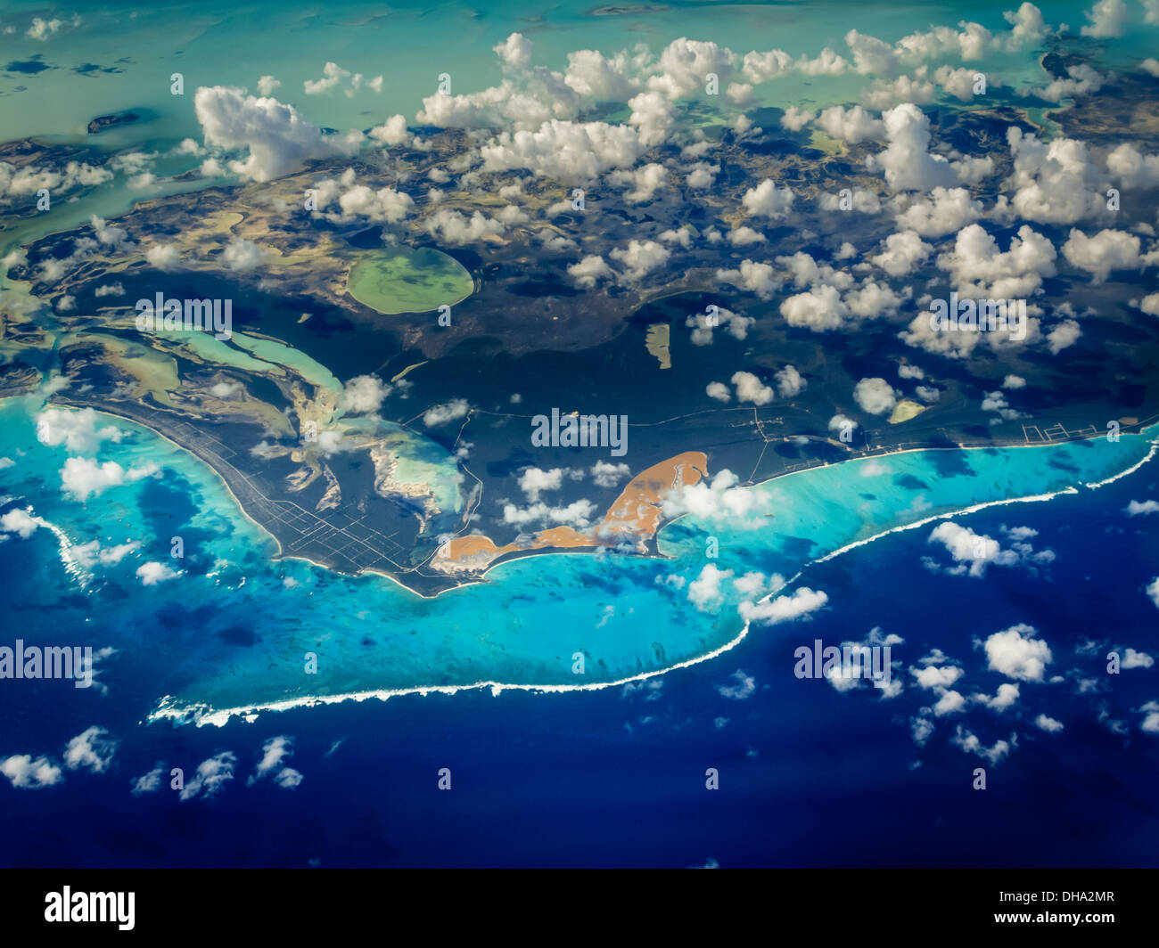 Map of coral reefs hi-res stock photography and images - Alamy