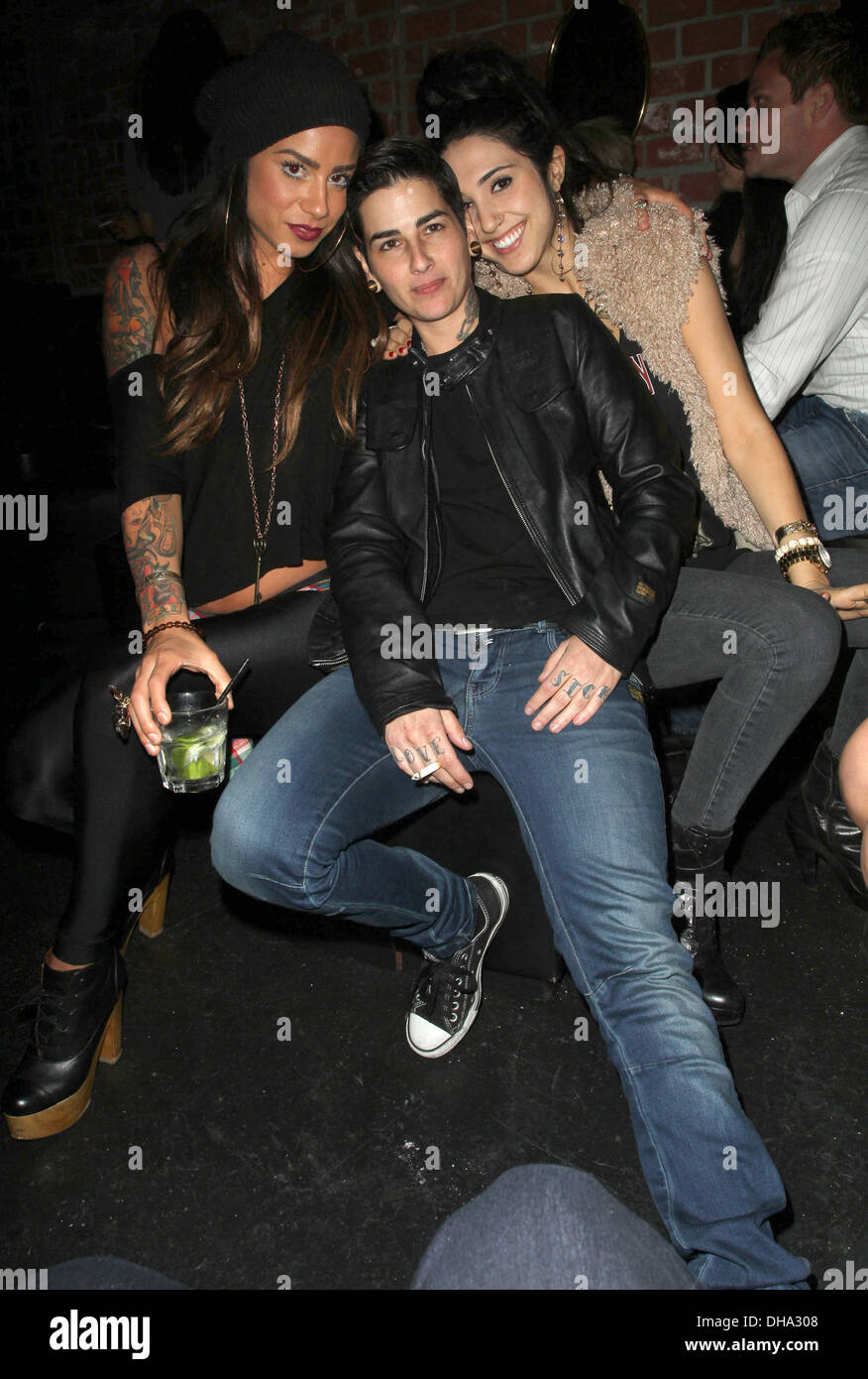 Sara bettencourt the real l word hi-res stock photography and images ...